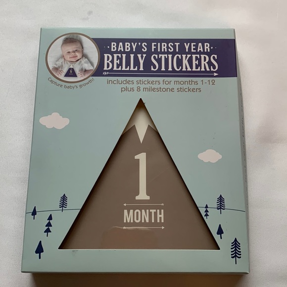Other | 525 Baby Milestone Belly Stickers | Poshmark
